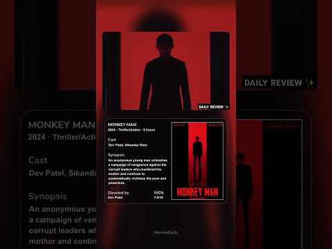 👏🏻MONKEY MAN ACTION MOVIE#film #movie #trending #action #top