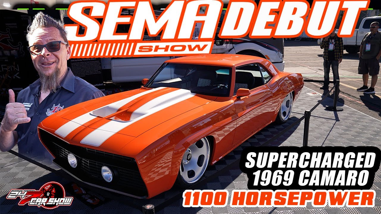 DAVE KINDIG DEBUTS NEW 1969 CAMARO AT SEMA 2025 - 1100HP Supercharged Modern Restomod Build