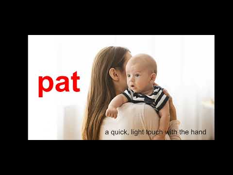 Phonics: Three letter words ending with 'at'.
