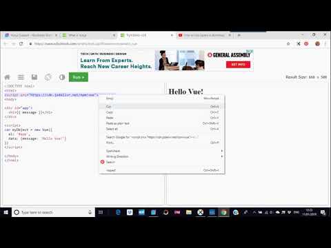 Vue.js In Bootstrap Studio