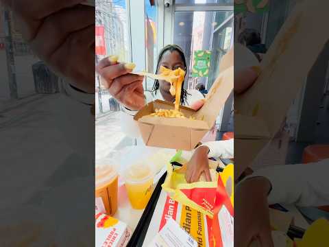 Trying Canadian McDonald’s menu items for the FIRST TIME! #canada #mcdonalds #foodie
