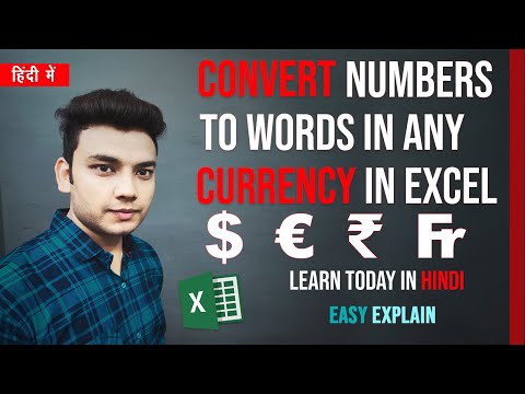 SPELLNUMBER: Convert Numbers to Words in Dollars, Rupee, Euros, Riyals in Excel No Macro - No Coding