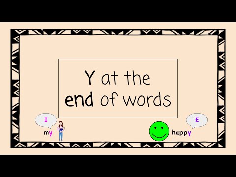Y at the End - 4 Minute Phonics