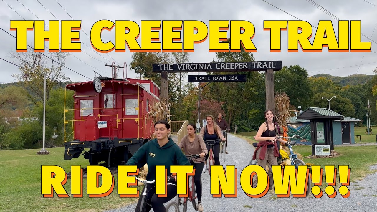 YES!  The VA Creeper Trail is OPEN!