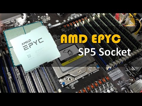 AMD EPYC 9654 CPU On SP5 Socket