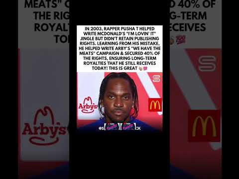 Rapper Pusha T’s Fast Food Fortune: From ‘I’m Lovin’ It’ to ‘We Have the Meats’!#pushat #fastfood