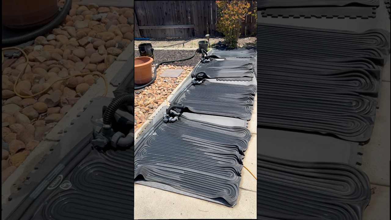 This is my third year heating my Intex pool during the summer with this cheap solar heat pump I made