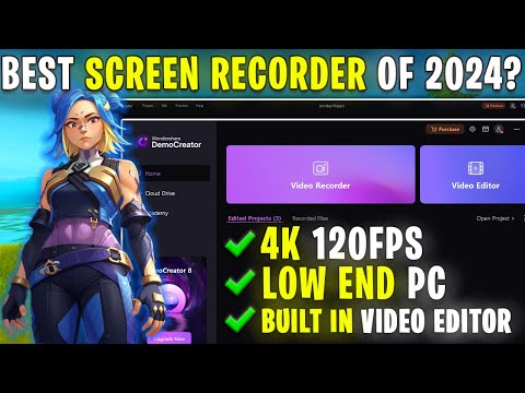 THE Best Screen Recorder in 2024 - 4K 120FPS | Wondershare DemoCreator