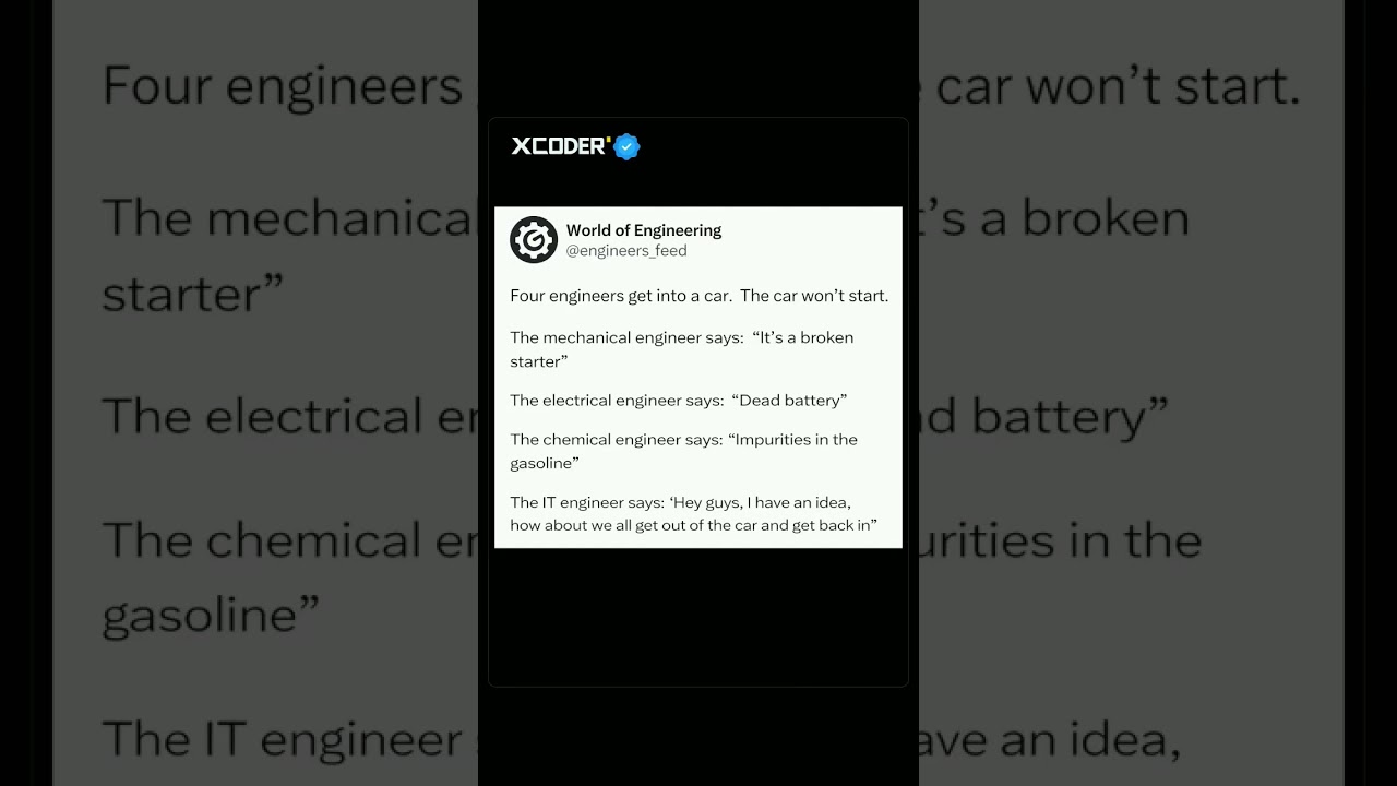 Every Engineer Ever Classic IT Fix