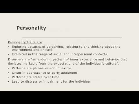2 m6 N542 Assessment of Personality Disorders VO 2024