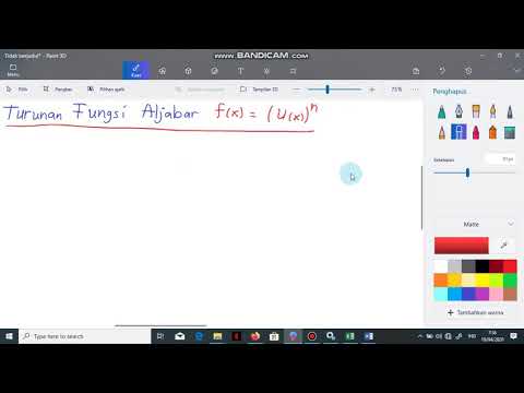 Turunan Fungsi Aljabar f(x)=U^n