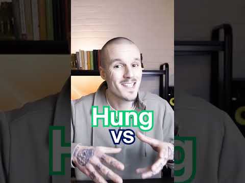 Hung vs Hanged