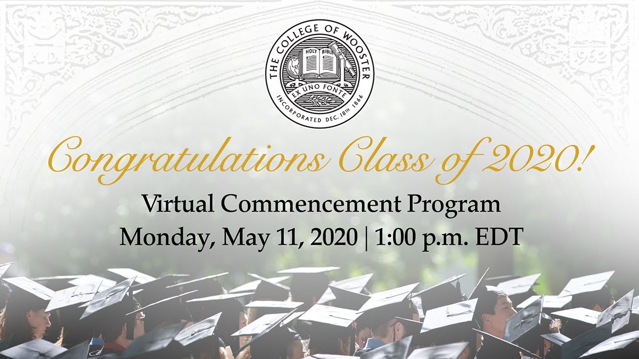 2020 Virtual Commencement Program