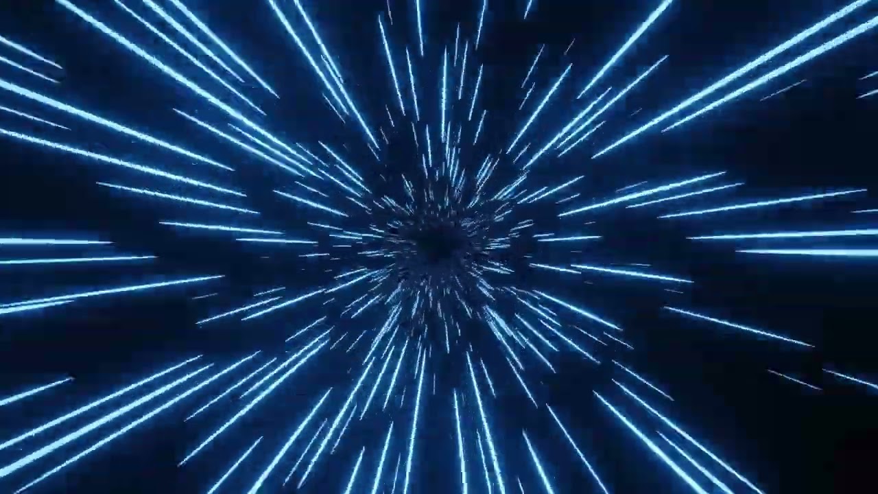Flying Through Hyperspace | Lightspeed Travel with sound | 8 hours | Ambient | Sleep Sounds | Sci-Fi