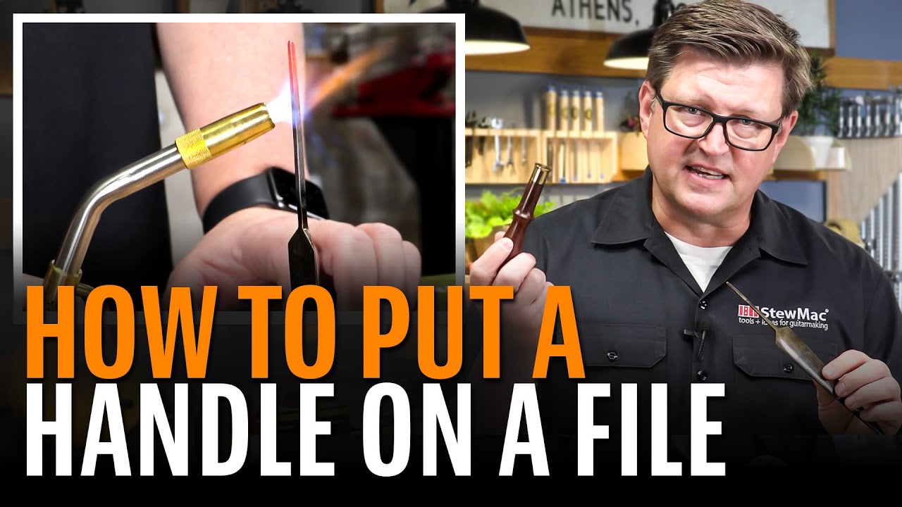How To Install A Handle On a Woodworking File