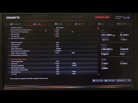 How To Manage Performance CPU Clock Ratio On Gigabyte Eagle Series Motherboard