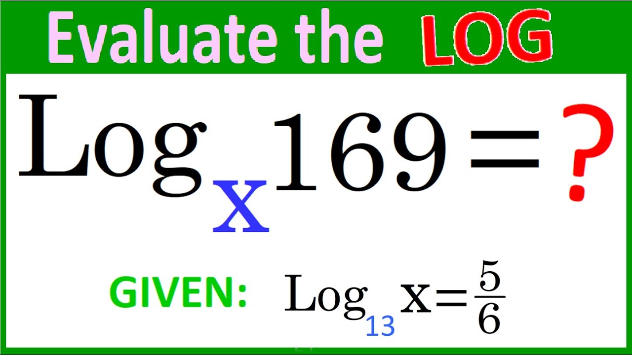A FUN Logarithm Problem