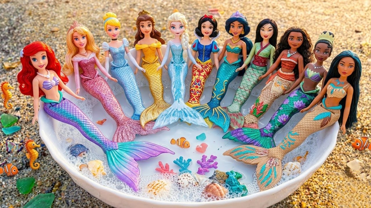 Cute Miniatures Disney Princess Frozen ELSA & Annall! elsa satisfying unboxing Toys