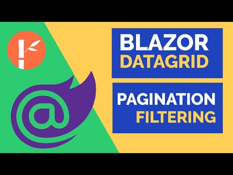 Learn Blazor DataGrid Example | Paging | Filtering | Radzen Blazor | BCL - Mind Luster