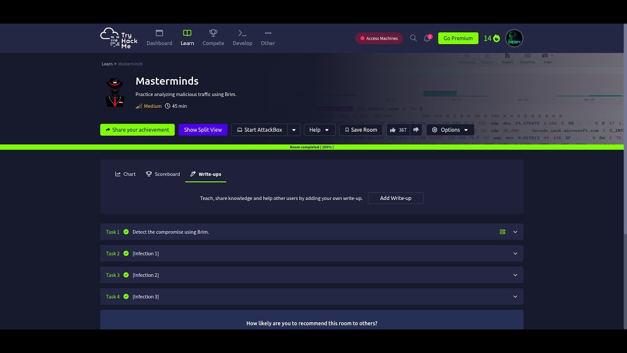 TryHAckMe Room Masterminds Walkthrough #tryhackme #brim #wireshark