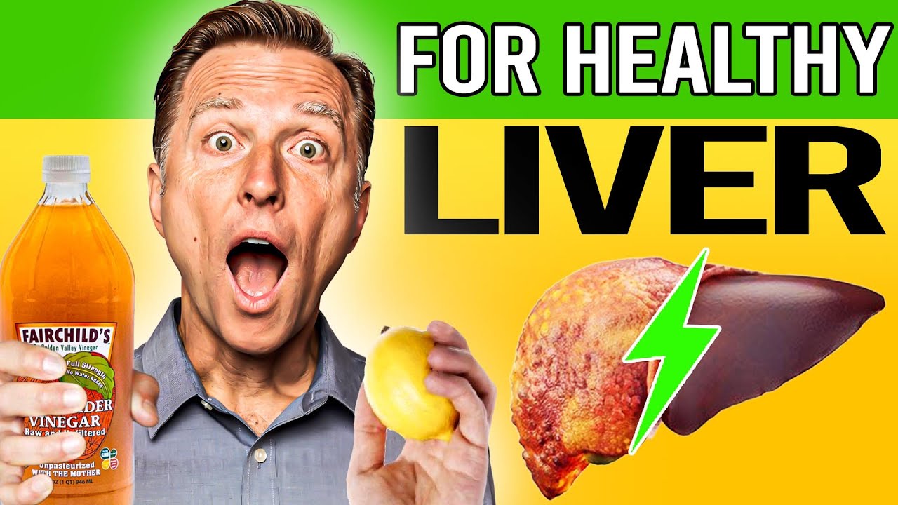 The Natural Liver Cleanser: Apple Cider Vinegar and Lemon Water