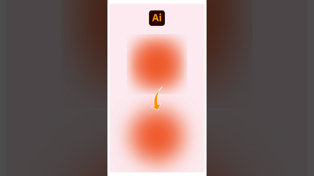 Right way to use gaussian blur 🌫️#illustrator #graphicdesign #vector #illustrations