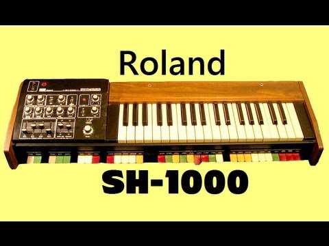 The Roland SH-1000 Analog Synthesizer – Synthtopia
