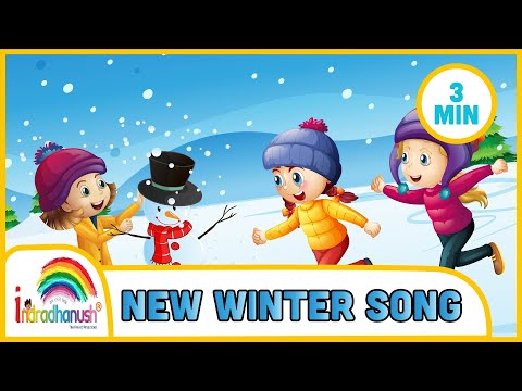 New 'Winter' Song | Nursery rhyme for Winter Season| Learning Rhymes by Indradhanush