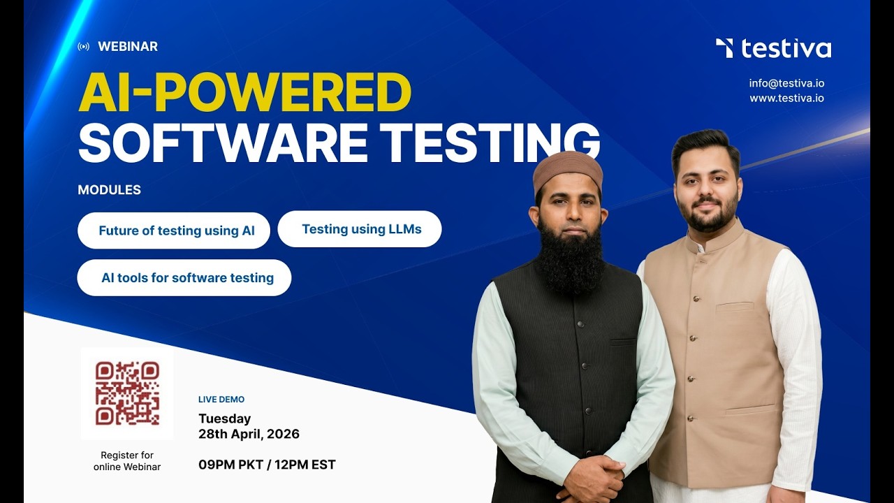 AI Powered Software Testing | Webinar | 29th April, 2026