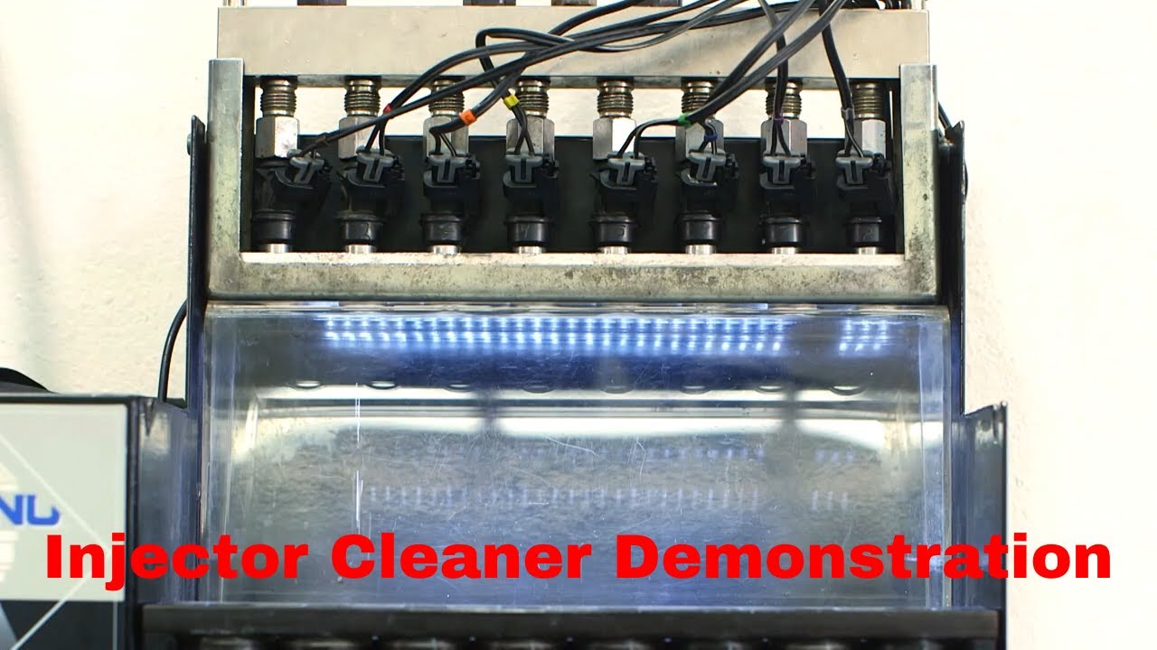 Lucas Deep Clean Fuel System Cleaner Injector Cleaner Demonstration.