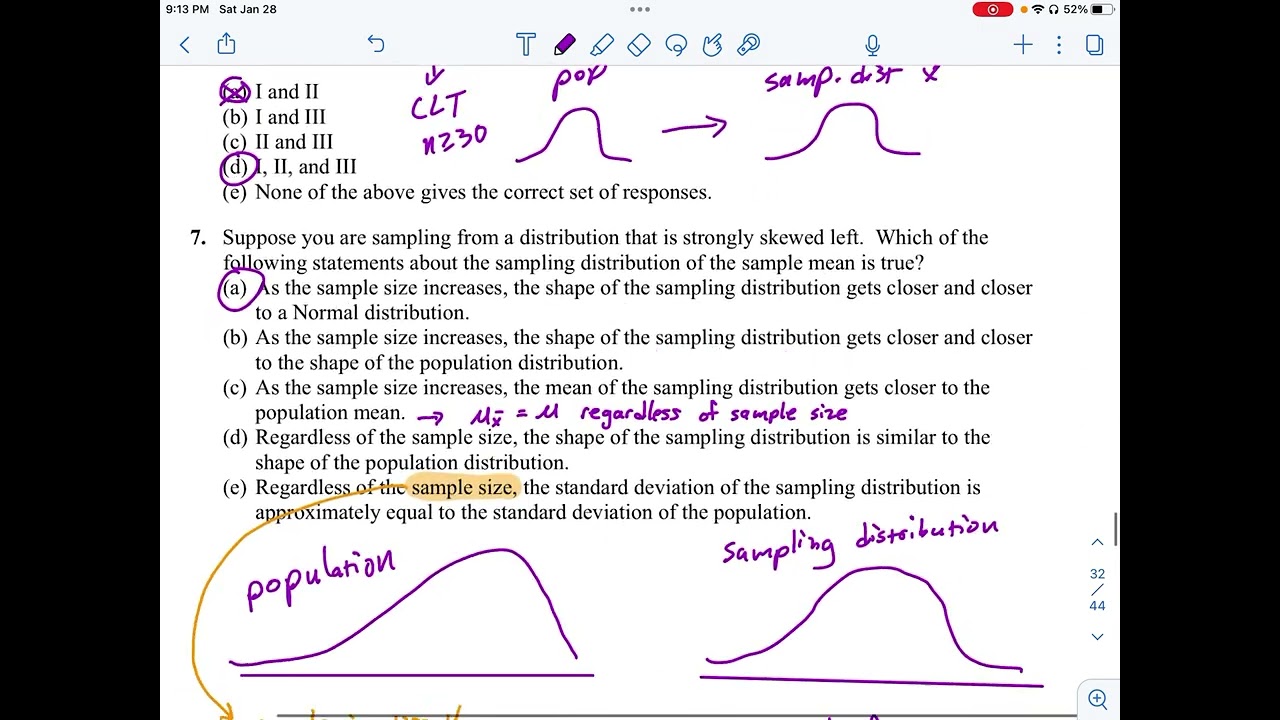 Chapter 7 Test Review Solution Video