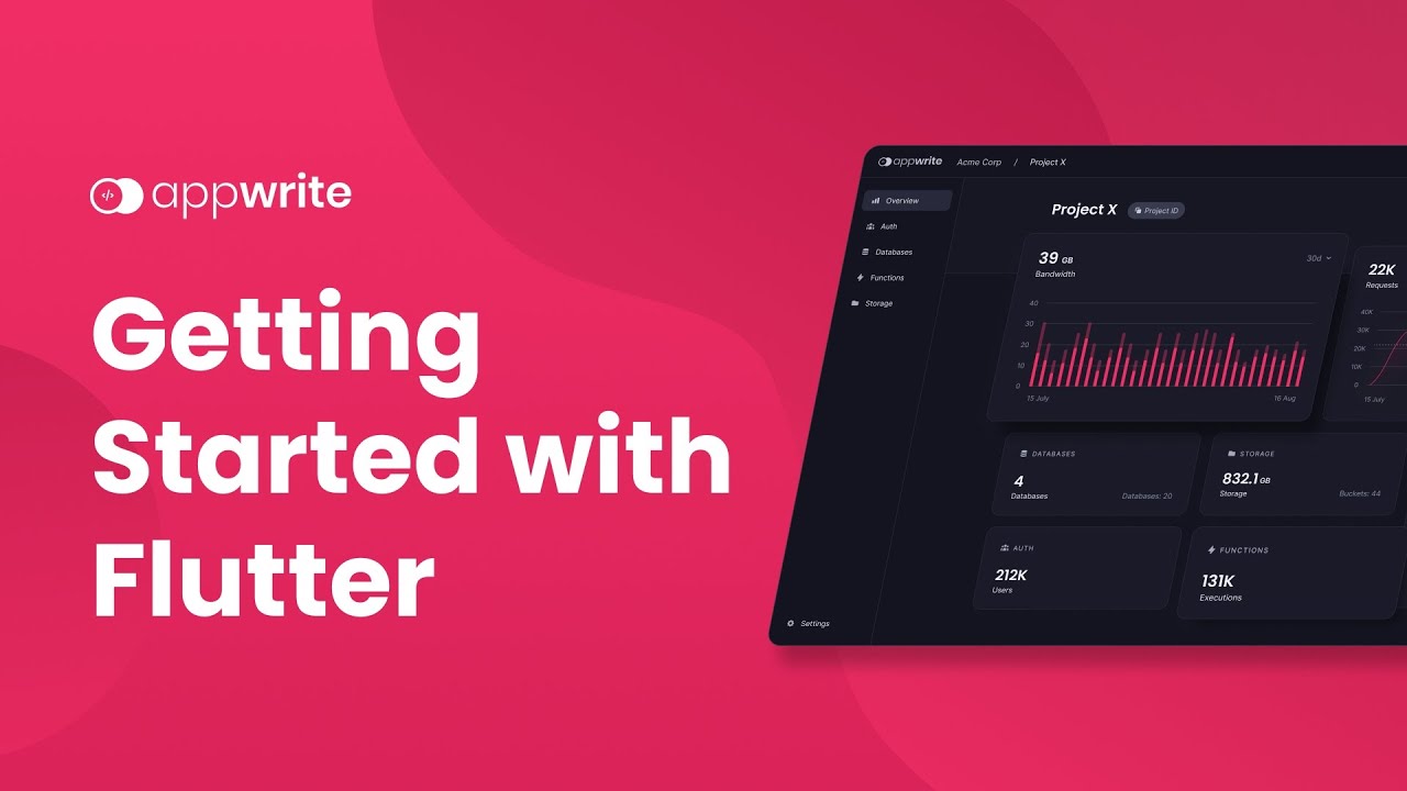 Appwrite Getting Started with Flutter