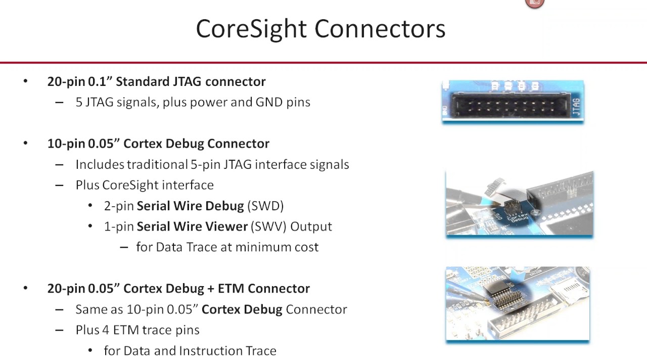 hitex webinar cortex M debug architecture