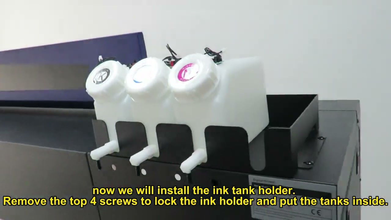 How To Install Your Eco Solvent Printer Step by Step | Color7 Series (1/2)