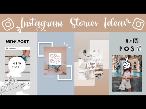 6 Creative "NEW POST " Instagram Story Ideas ♡ || Using the IG app only ||