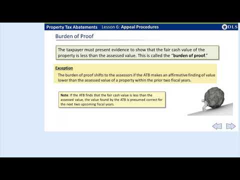 Assessments, Abatements, Appeals: Appeal Procedures