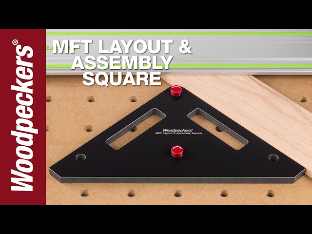 Woodpeckers MFT MFT Layout & Assembly Square 2019 haakse hoek | MFTLASQR-19