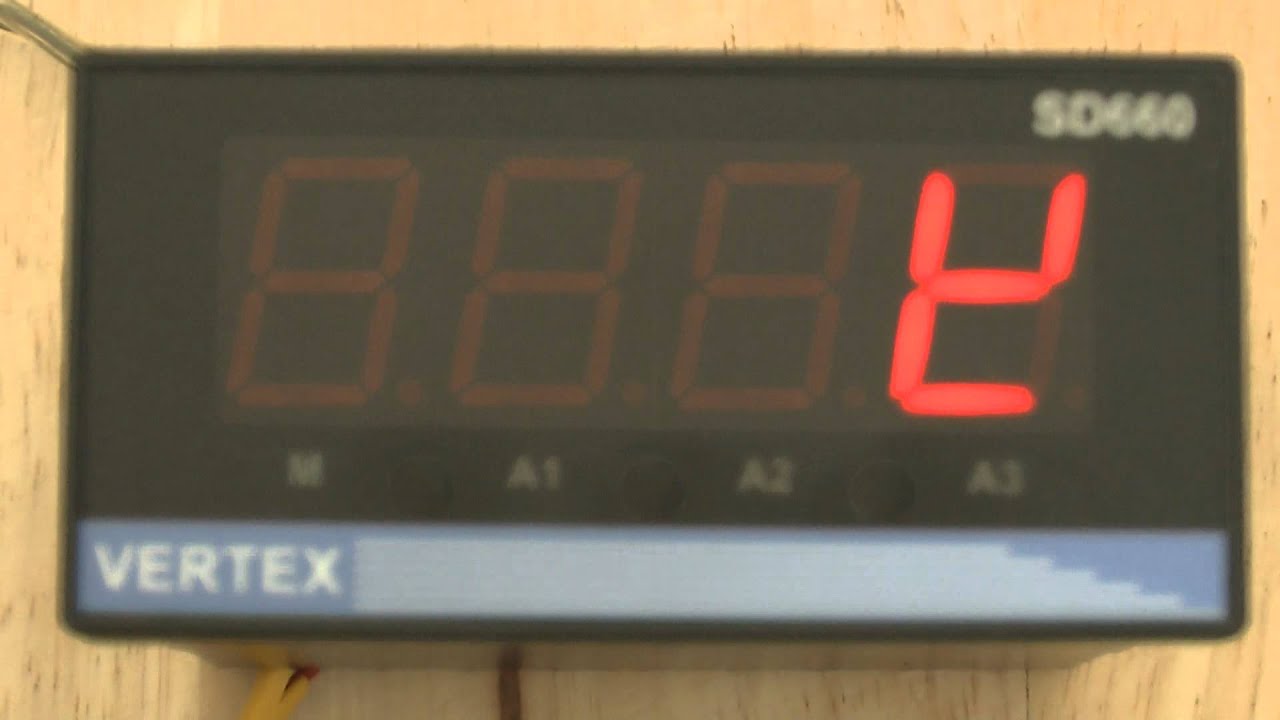 Vertex SD660 Paramater Overview
