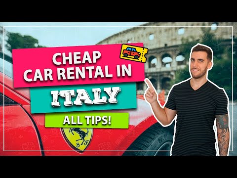 Car rental in Italy VERY cheap! All tips, best companies and comparators!