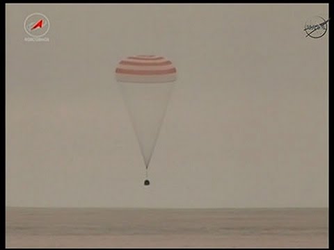 Raw: Space Crew Returns to Earth