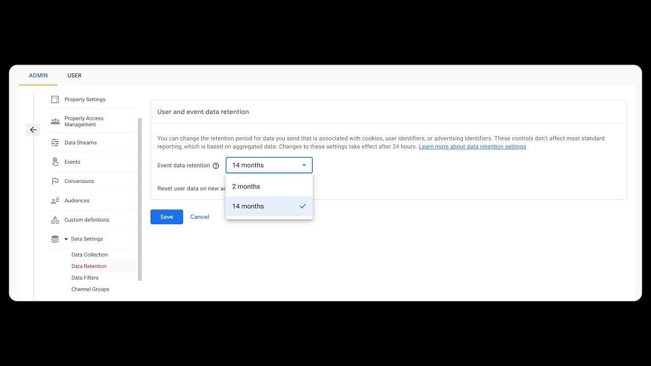 Maximize Your Data Retention in Google Analytics 4