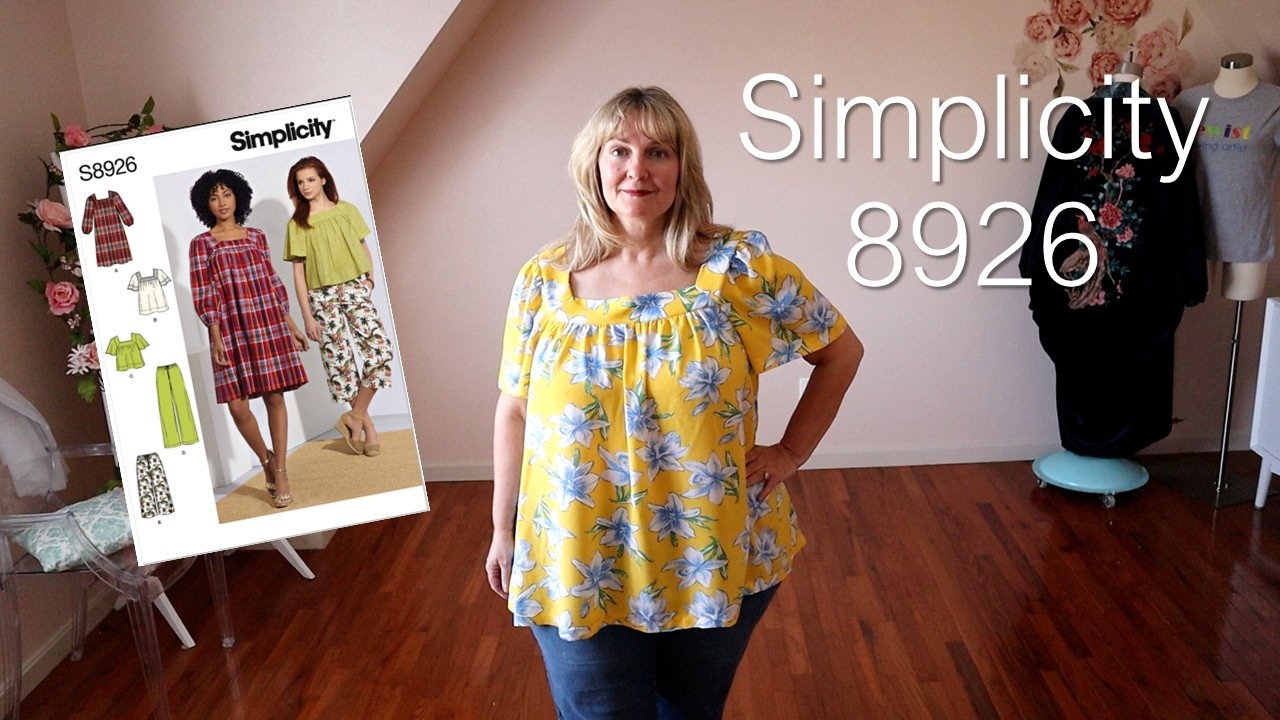 Simplicity 8926 Sew Along - Easy Sewing Tutorial