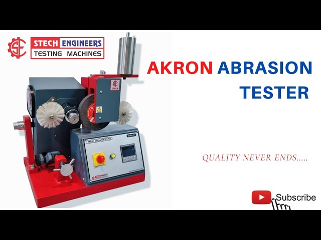 Abrasion Testing Machines - Din Abrasion Testing Machines Manufacturer ...