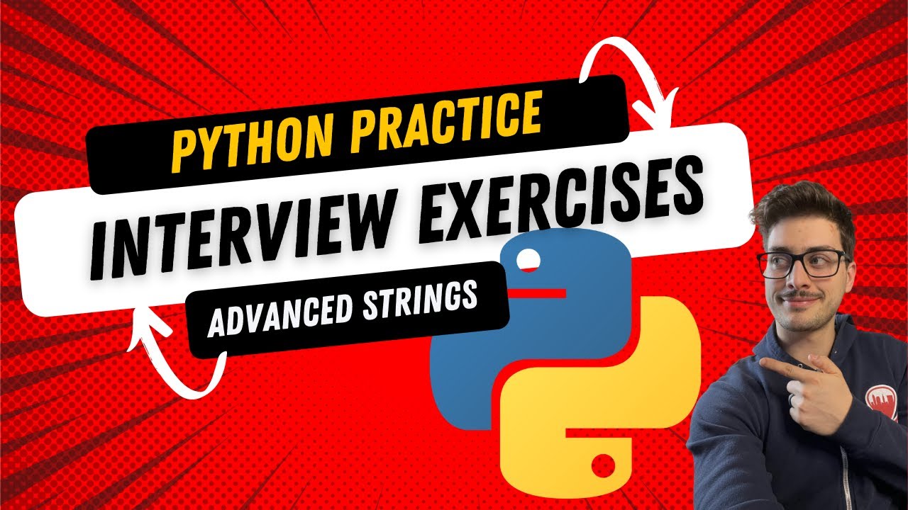 Python Practice Problems! Advanced String Functions and Multiple Solution Scenarios - Episode 5