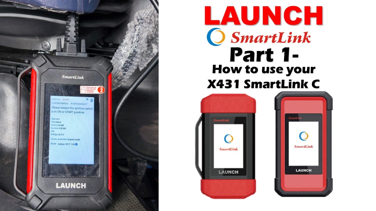 SmartLink Part 1 - How to use your X431 SmartLink C