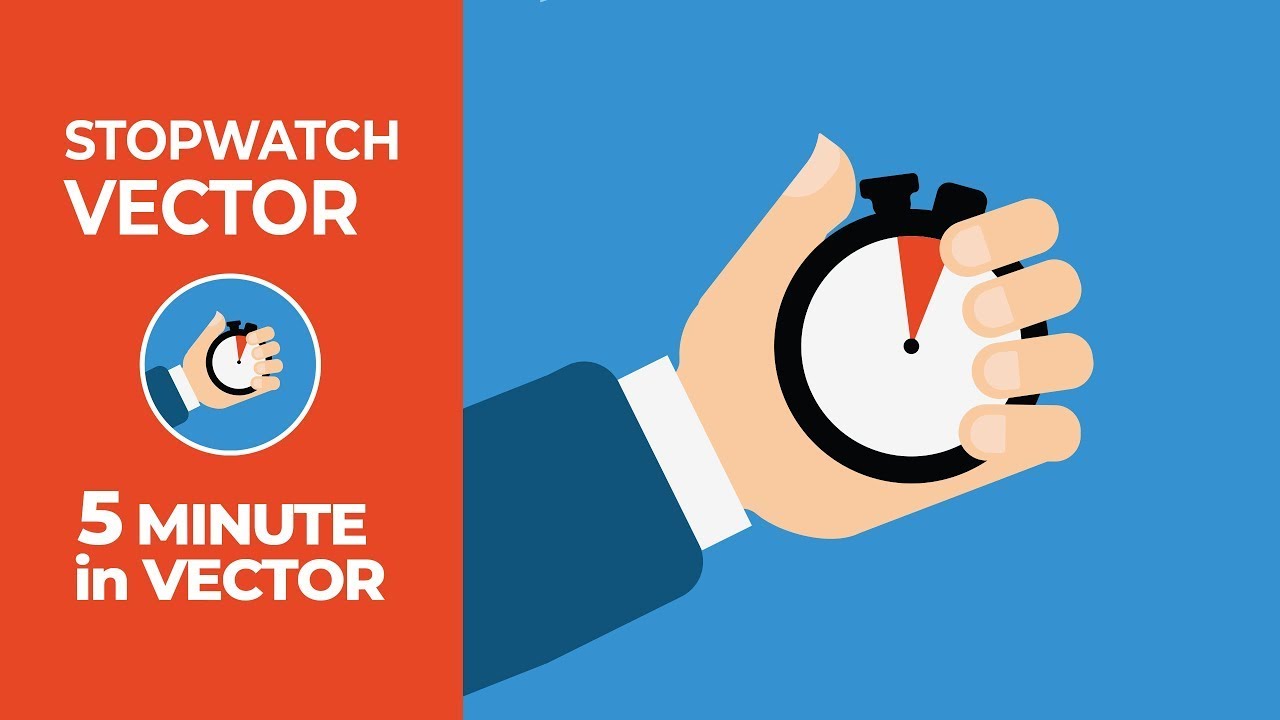 Stopwatch Vector/Illustration on may new channel