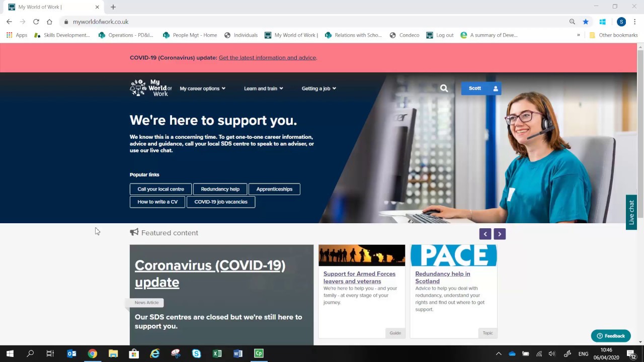 My World of Work Getting a job video