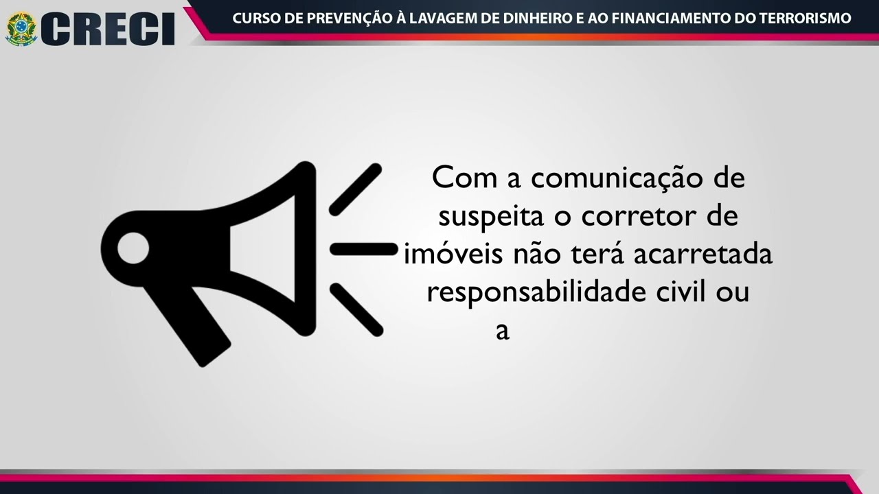 Aula 3: Comunicação de Operações Suspeitas e SISCOAF - Prevenção à Lavagem de Dinheiro