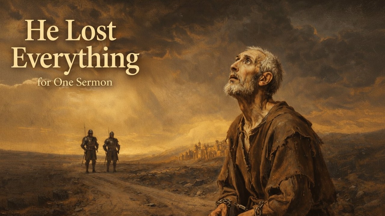 He Lost Everything for One Sermon — The Exile of John Chrysostom