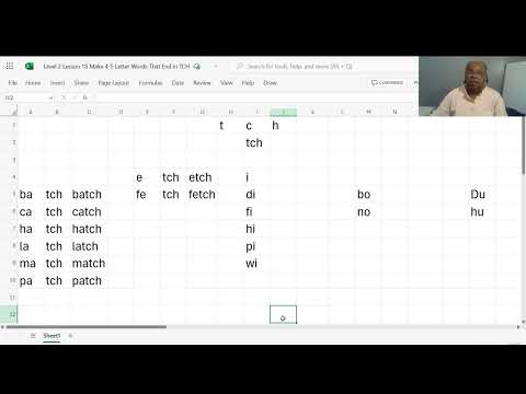 Make 4-5 Letter Words That End in TCH